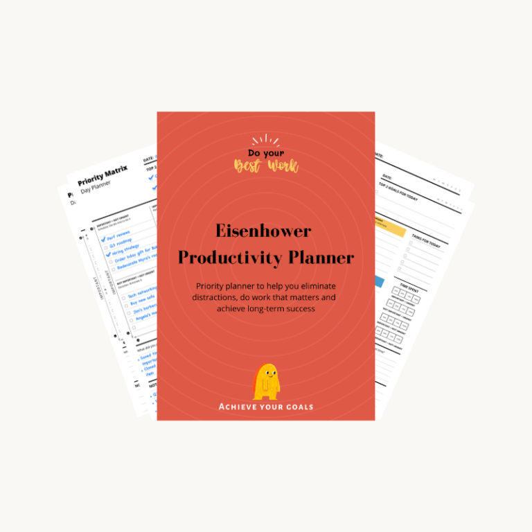 Eisenhower Priority Planner - TechTello Products