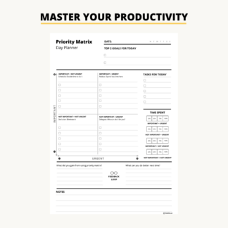 Eisenhower Priority Planner - TechTello Products