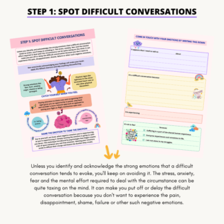 Difficult Conversations Workbook - TechTello Products